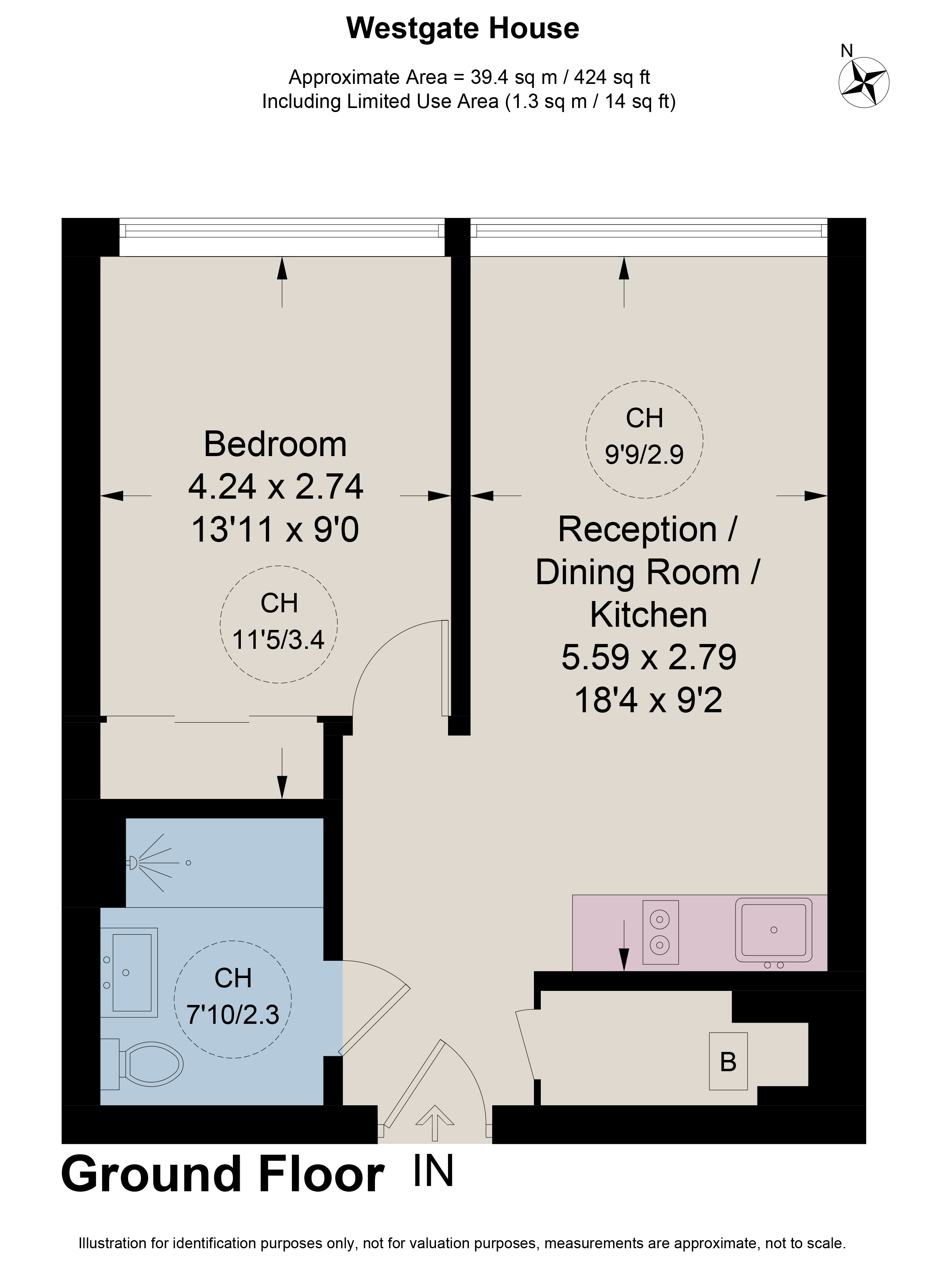 1 bedroom property for sale in Westgate House, West Gate, London, W5 ...